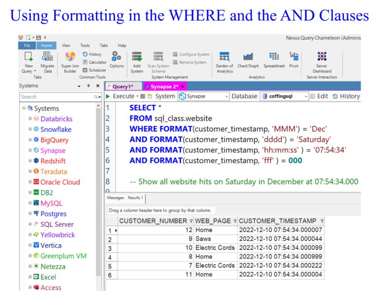 How to Format Dates in Azure Synapse – Over 1800 Examples Included ...