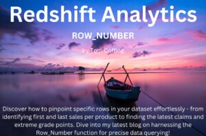 Amazon Redshift Analytics – ROW_NUMBER – Software connecting all databases